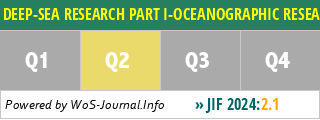 DEEP-SEA RESEARCH PART I-OCEANOGRAPHIC RESEARCH PAPERS - Impact Factor ...